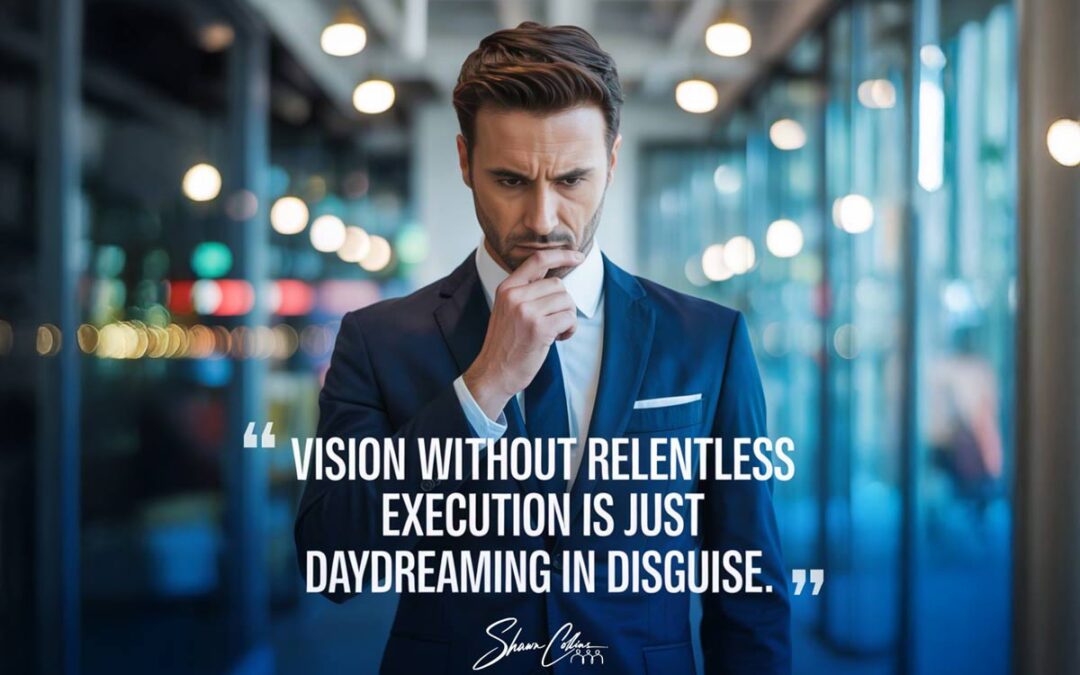Vision without Relentless Execution: Stop Daydreaming Today - Shawn Collins