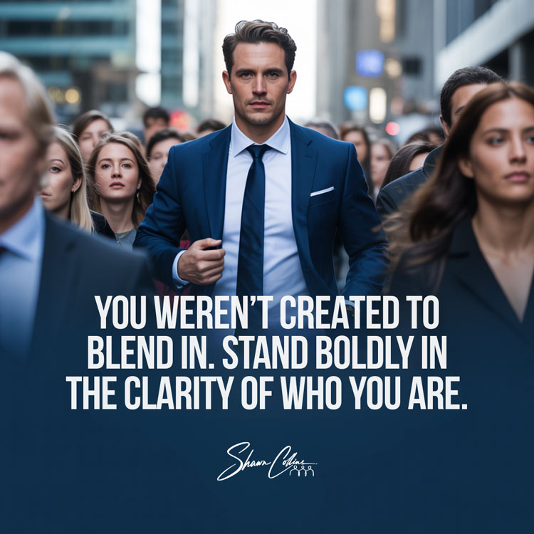 Lead Boldly: You Weren't Made to Fit In - Shawn Collins