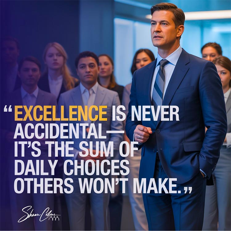 Excellence is a Choice: Building Leadership Habits - Shawn Collins